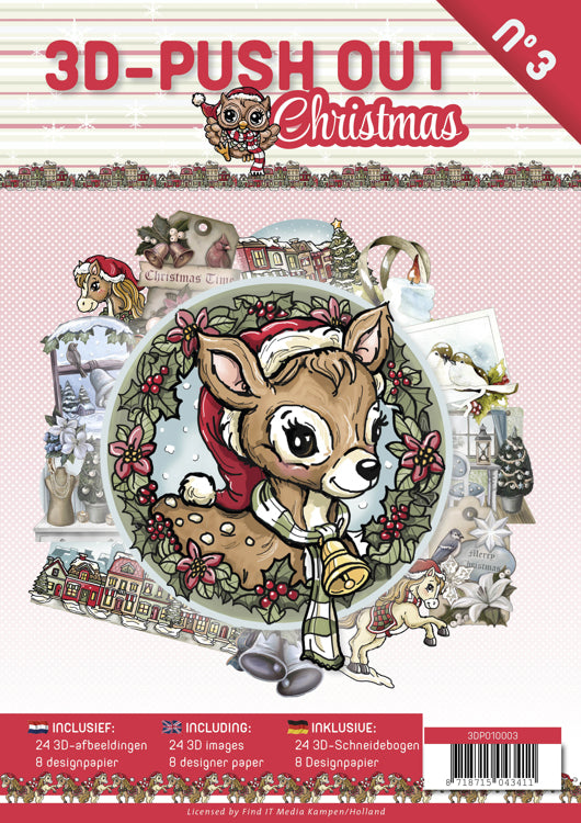 3D Push Out Book No 3 - Christmas| Craftzone Australia