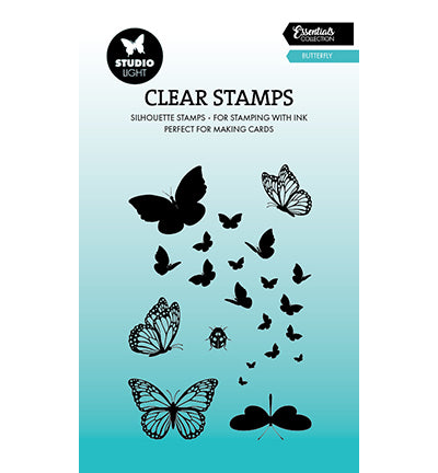 Studio Light - Essentials - Stamps - Butterfly| Craftzone Australia