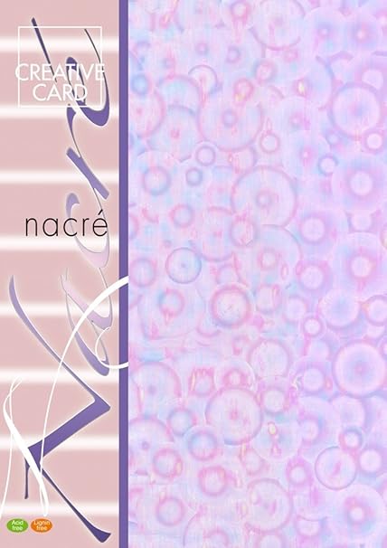 Creative Paper - Nacre Circles A4 pkt 4 sheets| Craftzone Australia