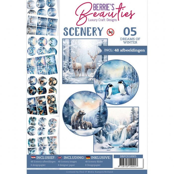 3D Push Out Book -Scenery 5| Craftzone Australia