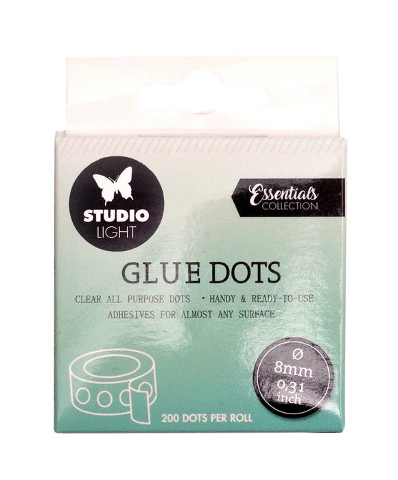Studio Light - Essentials - Glue Dots - Doublesided adhesive 02- 8mm ...