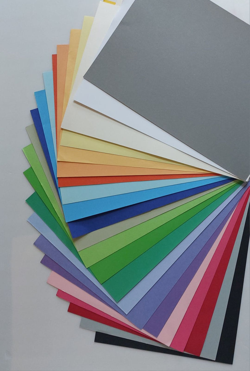 A4 Coloured Cardstock - Smooth Finish Solid Colour. Pkt 20 sheets avai ...