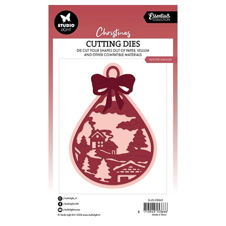Studio Light • Essentials Cutting Dies "Winter hanger"| Craftzone Australia