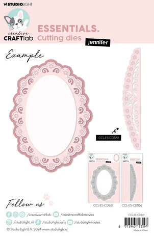 Studio Light - Creative Craftlab - Jennifer Essentials cutting die set ...