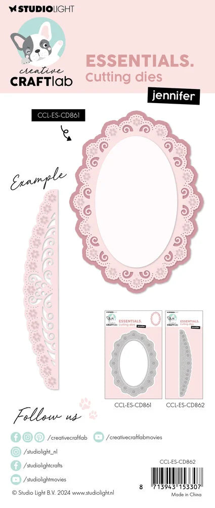 Studio Light - Creative Craftlab - Jennifer Border Essentials cutting ...
