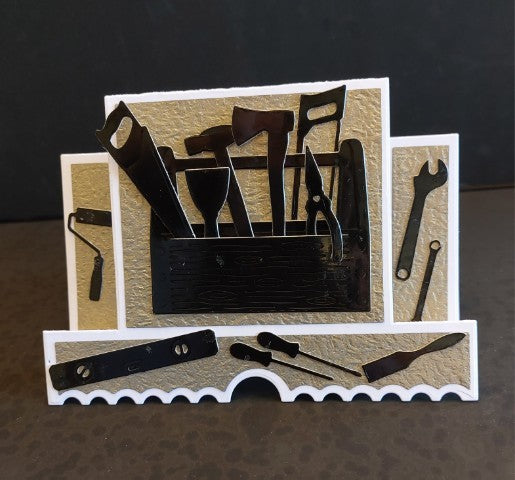 Craft Along Card Kit - Tool Kit on Centre Step card| Craftzone Australia