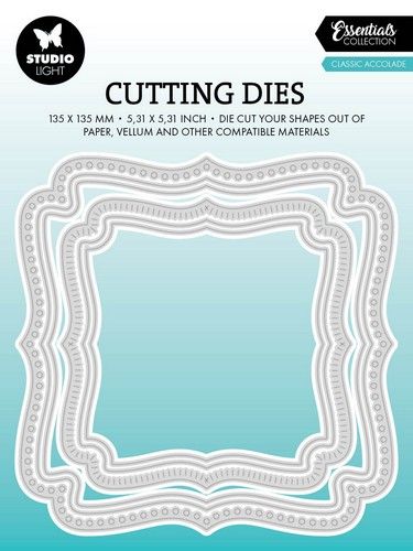 Studio Light Cutting dies - Classic accolade Essentials nr.796 ...