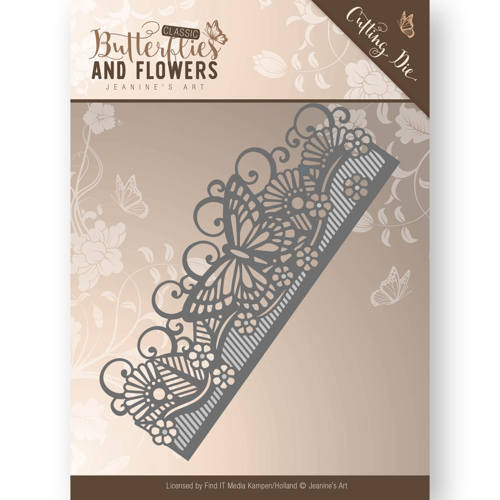 Jeanine's Art - Butterflies & Flowers - Butterfly Border die| Craftzone ...