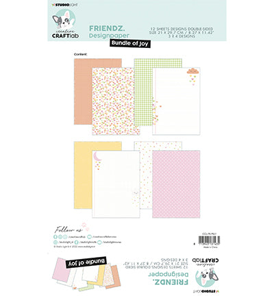 Craft Lab - Essentials Studio Light -Paper Assortment Bundle of Joy ...