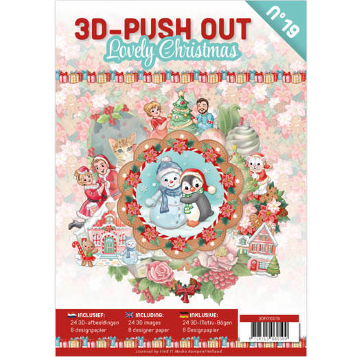 3D Pushout Book 19 Lovely Christmas| Craftzone Australia