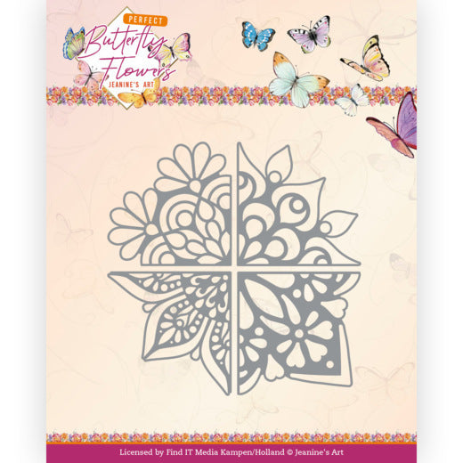 Dies - Jeanine's Art - Perfect Butterfly Flowers - 4-in-1 Corner ...