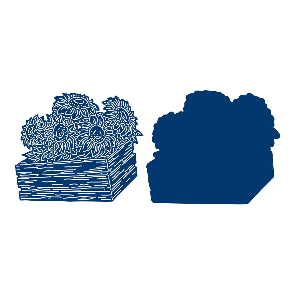 Tattered Lace - Box of Sunflowers| Craftzone Australia