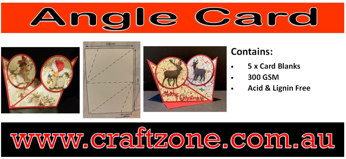 Angle Card| Craftzone Australia