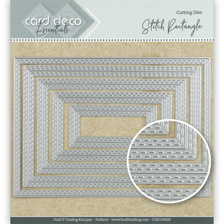 Card Deco Essentials - Stitch Rectangle| Craftzone Australia