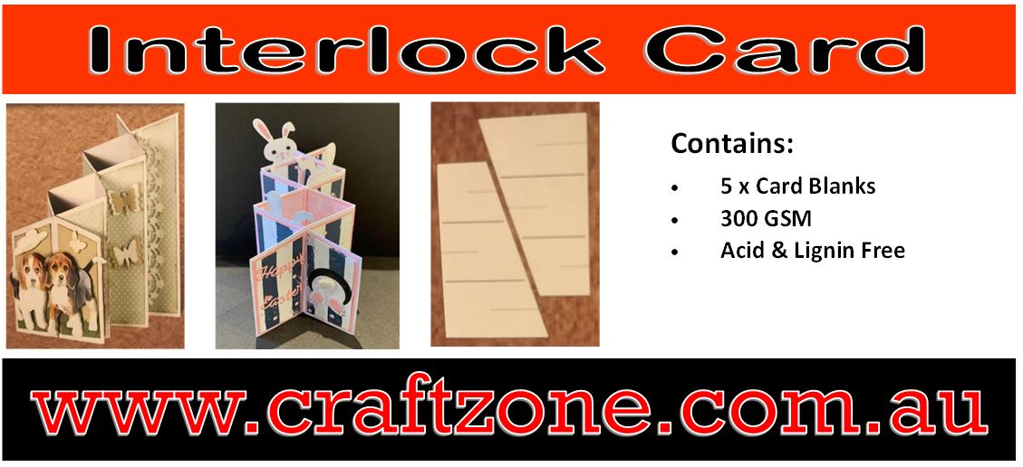 Interlock Card| Craftzone Australia
