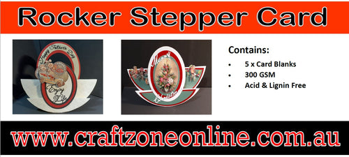 Rocker Stepper Card| Craftzone Australia