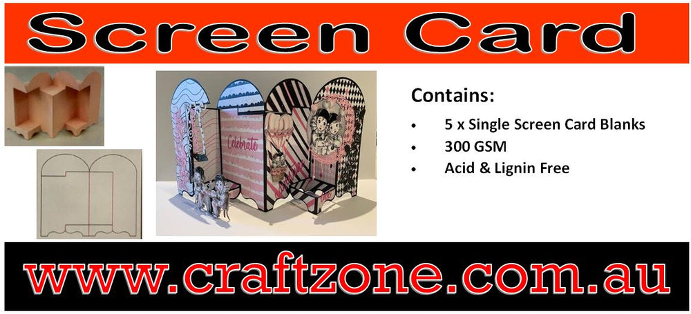 Screen Card| Craftzone Australia