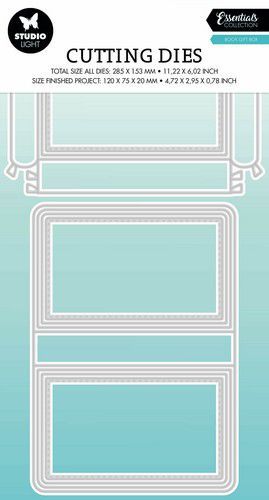 Studio Light - Cutting Dies - Book Box - Essentials nr.497| Craftzone ...