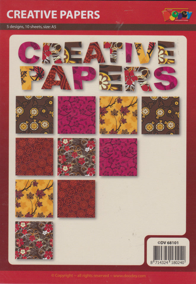 Creative Papers Pkt 10 sheets 68101| Craftzone Australia