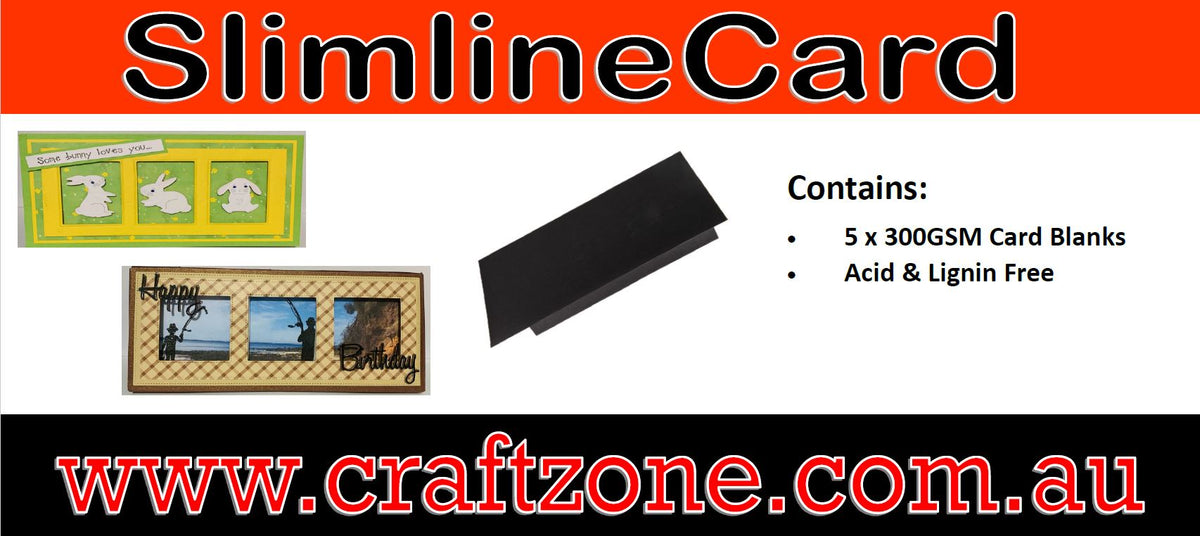 Slimline Card| Craftzone Australia