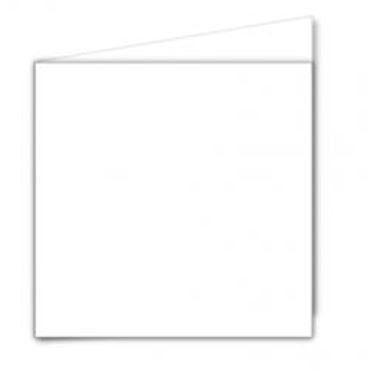 Square Creased Card Pkt 10 cards| Craftzone Australia